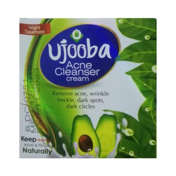Ujooba Acne Cleanser Cream (30gm) – Aleena Cosmetics