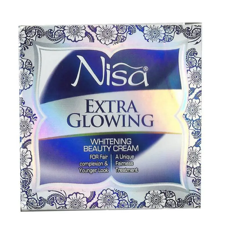 Nisa Extra Glowing Whitening Beauty Cream (30gm) – Aleena Cosmetics