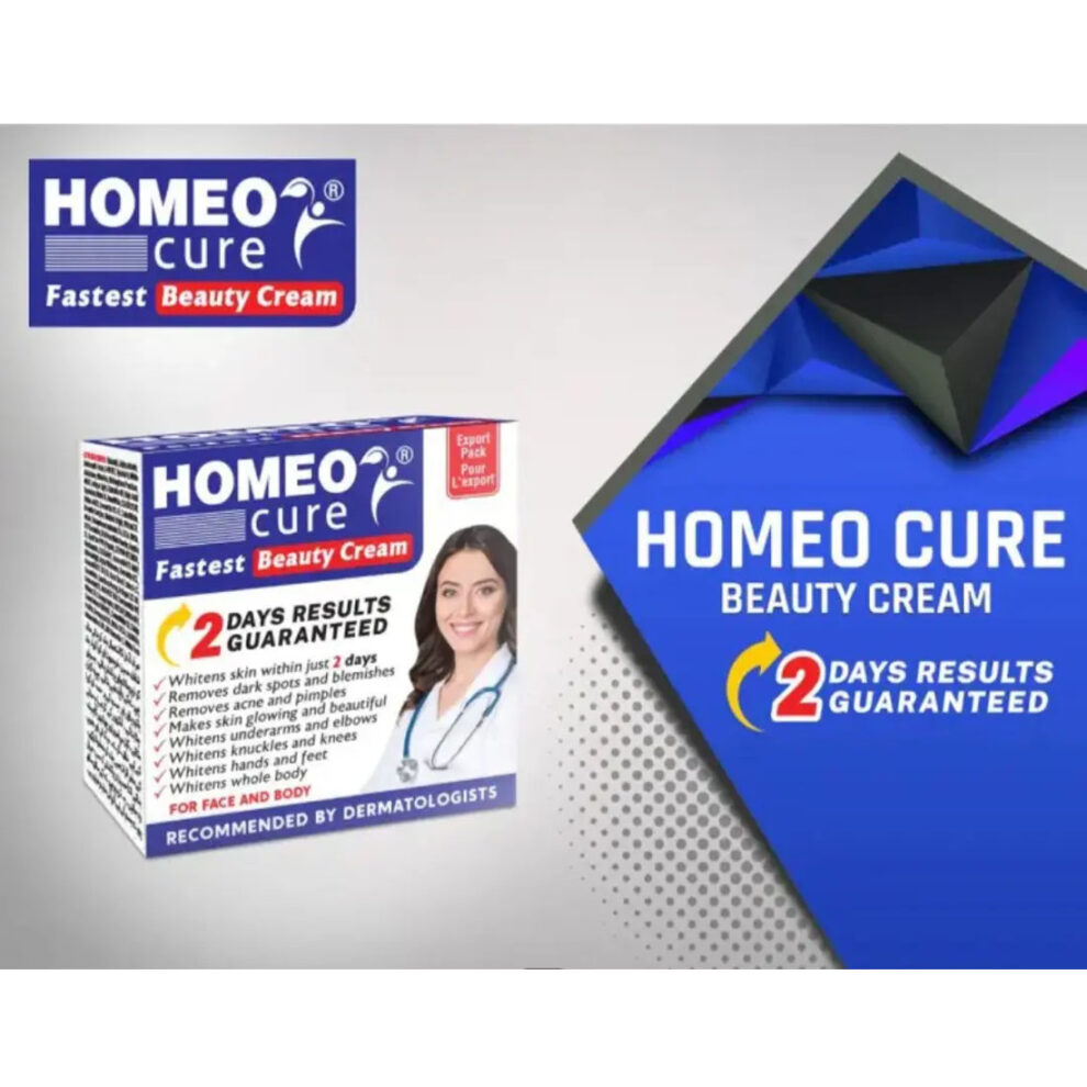 Homeo Cure Fastest Beauty Cream (30gm) – Aleena Cosmetics