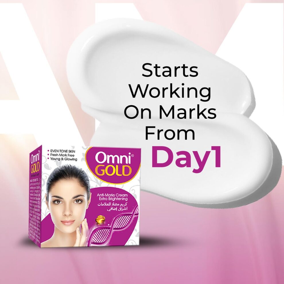 Omni Gold Anti-Marks Cream (30gm) – Aleena Cosmetics