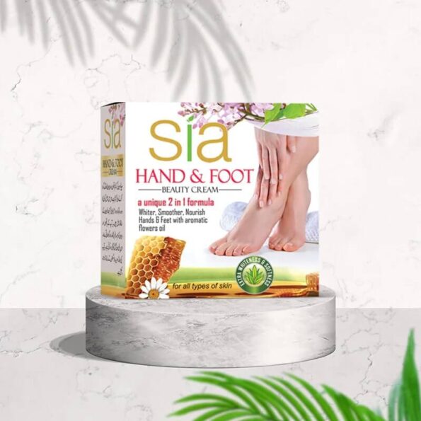 Sia Hand & Foot Beauty Cream (30gm) – Aleena Cosmetics