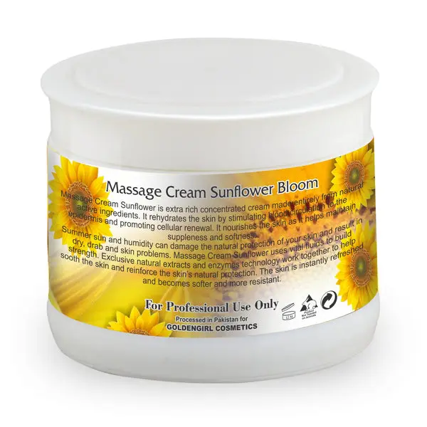 Soft Touch Massage Cream (Sunflower) (500ml) – Aleena Cosmetics