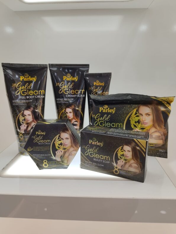 Parley 24K Gold Gleam Deal (Full Body Cream + Creamy Scrub + Beauty ...