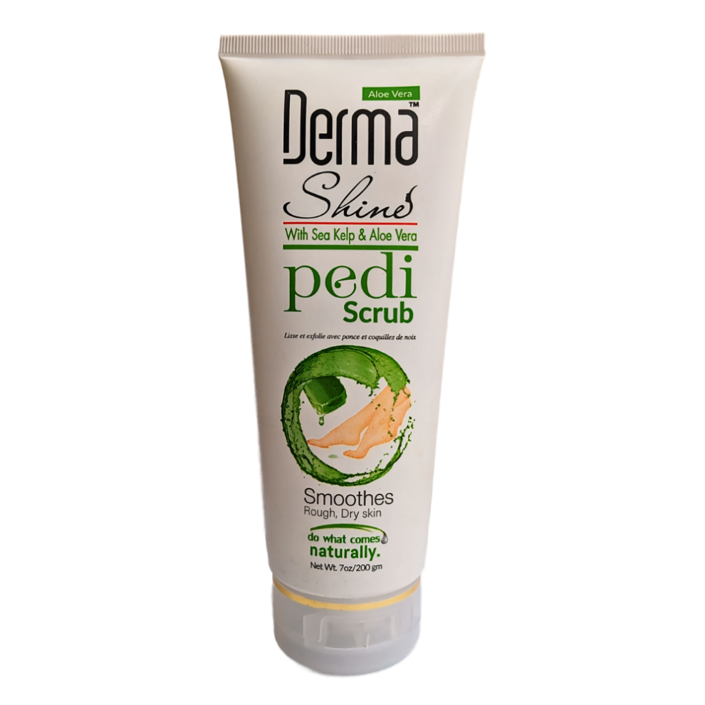 Derma Shine Pedicure Scrub (200ml) – Aleena Cosmetics
