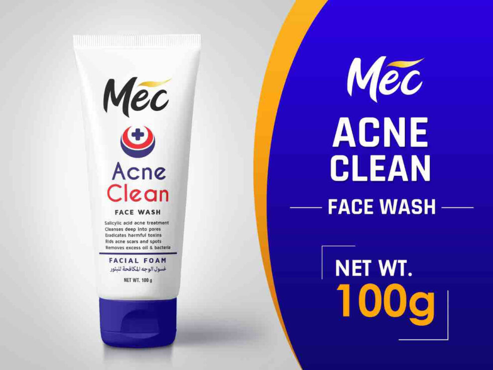 Mec Acne Clean Face Wash (100gm) – Aleena Cosmetics
