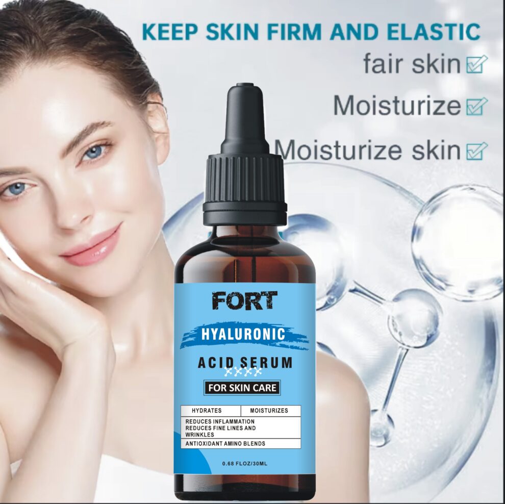 FORT Hyaluronic Acid Face Serum (30ml) – Aleena Cosmetics